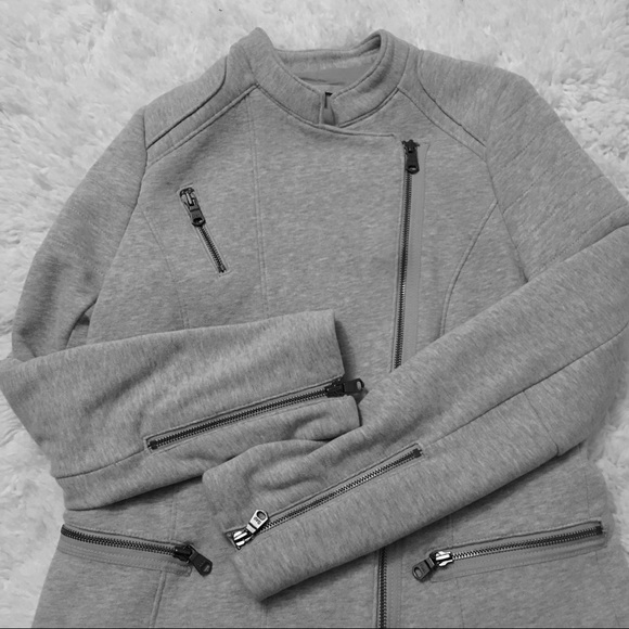 GAP | Jackets & Coats | Nwot Gap Gray Moto Jacket | Poshmark